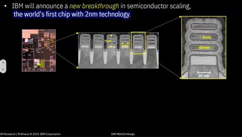 Ibm Unveils Worlds First 2nm Chip With Nanosheet Tech Intel And