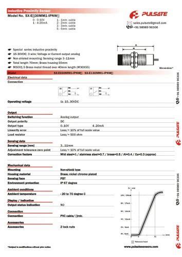 M30 Analog Inductive Proximity At Rs 2500 Piece Ramol Ahmedabad ID 2855002736330