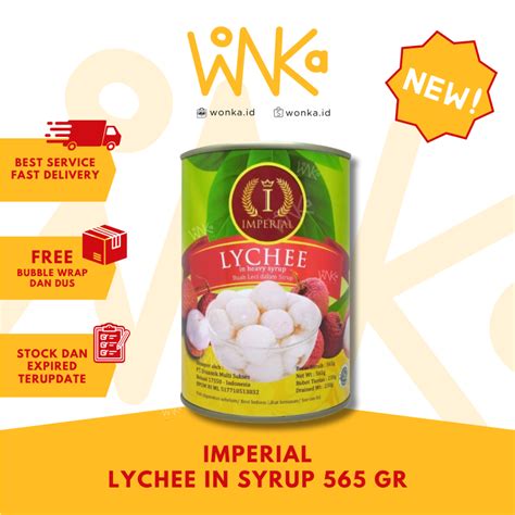 Jual Imperial Lychee In Heavy Syrup 565 Gr Buah Leci Dalam Sirup