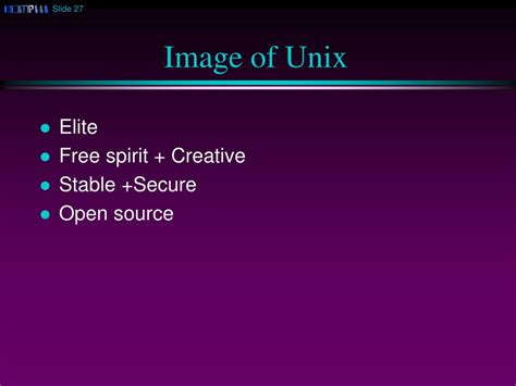 Ppt Introduction To Unix Powerpoint Presentation Free Download Id