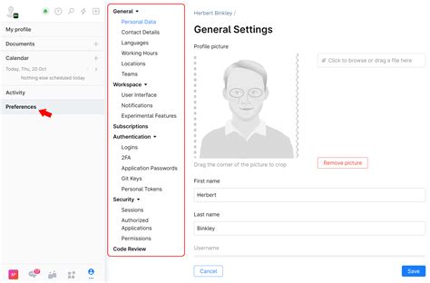 my profile jetbrains space documentation