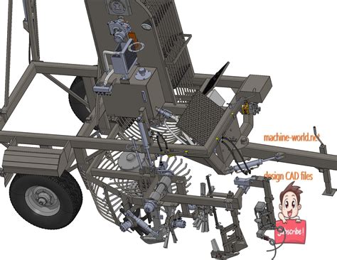 3d File Industrial 3d Model Sugar Beet Harvester 🧞‍♂️ ・3d Printable