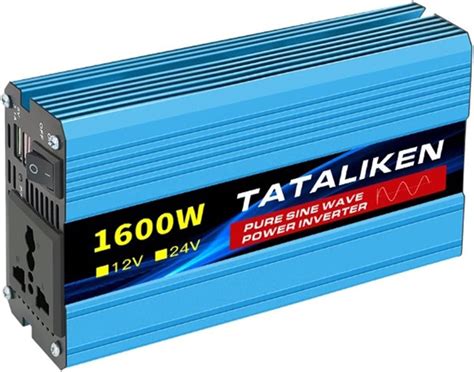 Jp インバータ Dc 12v 24v から Ac 220v 電圧 純正弦波電力 50hz コンバータ 8000w