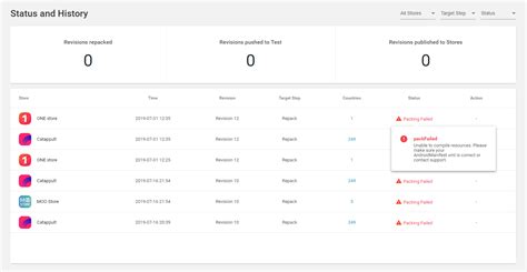 Unity Distribution Portal Packing Failed Unable To Compile Resources Unity Engine Unity