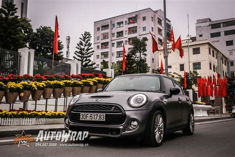 Mini Cooper Satin Gray Autowrap Center