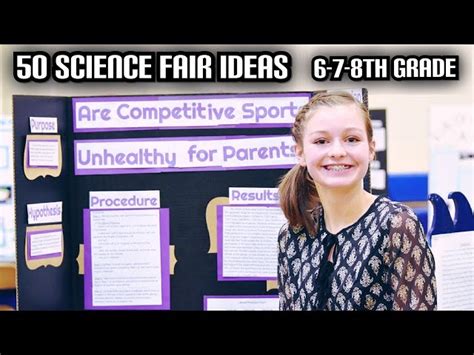 Award Winning 6th Grade Science Fair Projects