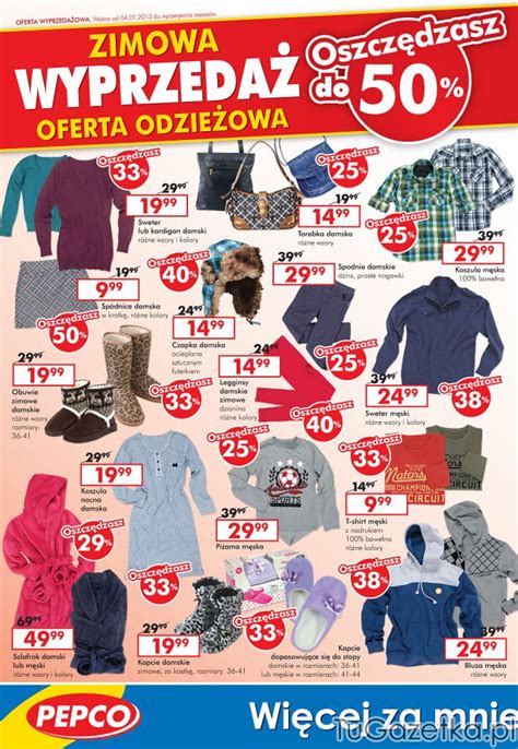 Moda Zimowa Wyprzedaż Pepco Moda Odzież Tugazetkapl