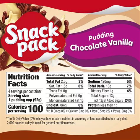 Snack Pack Chocolate Vanilla Pudding Cups Shop Pudding And Gelatin At H E B