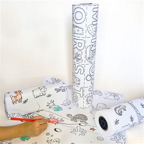 Papel Para Colorir E Pintar Bobina 40cmx50m Infantil Don Embalagens