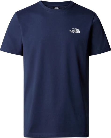 Koszulka męska The North Face S S SIMPLE DOME granatowa NF0A87NG8K2