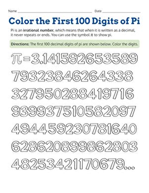 100 Pi Digits