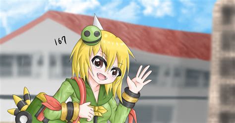 Pokemon Personification Pokemon Gijinka Gijinka 【擬人化】167イトマル Pixiv