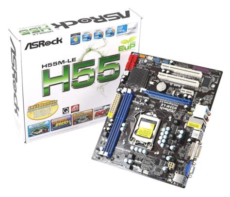 ASRock H55M-LE (H55 VGA PCI-E DDR3) - Sklep komputerowy - x-kom.pl