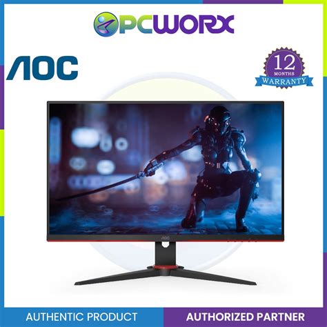 AOC 24G2SPE 23 8 1ms IPS 165Hz Adaptive Sync Gaming Monitor Shopee Philippines