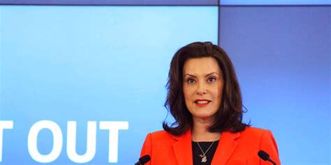 Michigan Gov Whitmer Extends Stay At Home Order Until May 28 But With