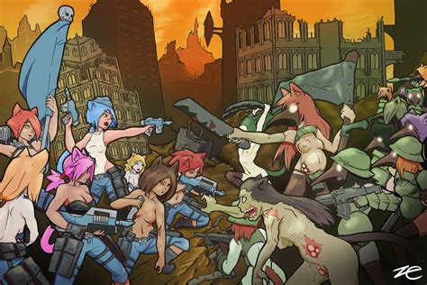An Endless War By Zedarkpenguin Hentai Foundry