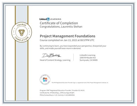 Laurentiu Stehan On Linkedin Certificate Of Completion