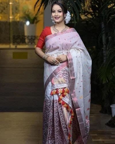 Assamese Mekhela Chadar At ₹ 549piece Designer Mekhela Chador In