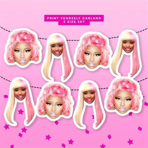 Nicki Minaj Birthday Party Decor Etsy