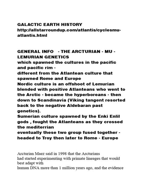 Galactic History Mu Lemuria Pt3 Download Free Pdf Homo Human