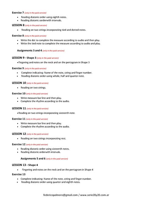 GUITAR Sight Reading For Guitar FREE VERSION Serie Editorial Digital De Musica