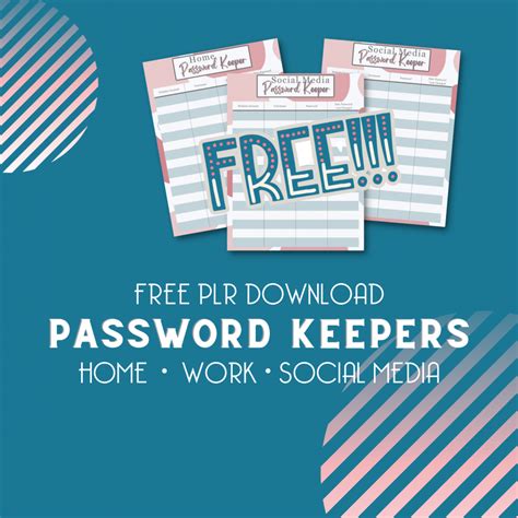 Password Keeper Plr For Influencers