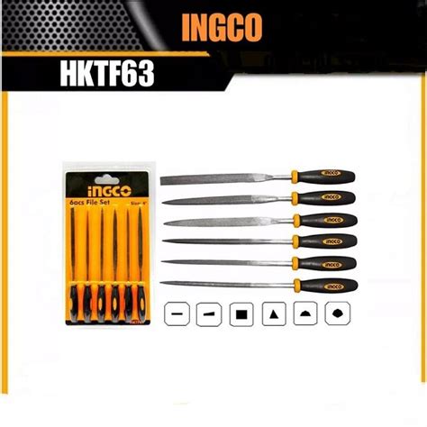 Jual Kikir Besi File Set 6 Pcs Ingco Di Lapak Jaya Inti Makmur Bukalapak