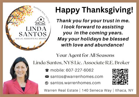 Happy Thanksgiving Linda Santos
