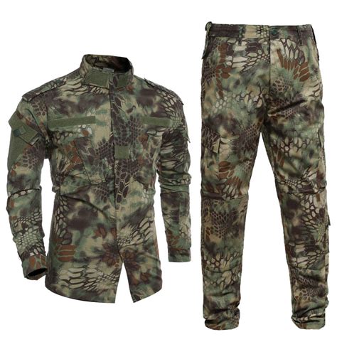 Kryptek Mandrake Bdu Combat Pants Jacket Set 65 35 Poly Cotton Rip S