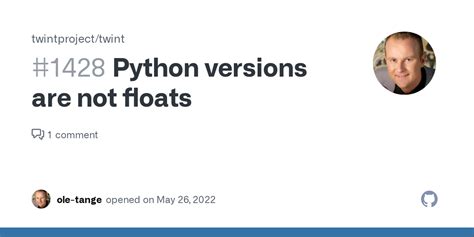 Python Versions Are Not Floats Issue Twintproject Twint Github
