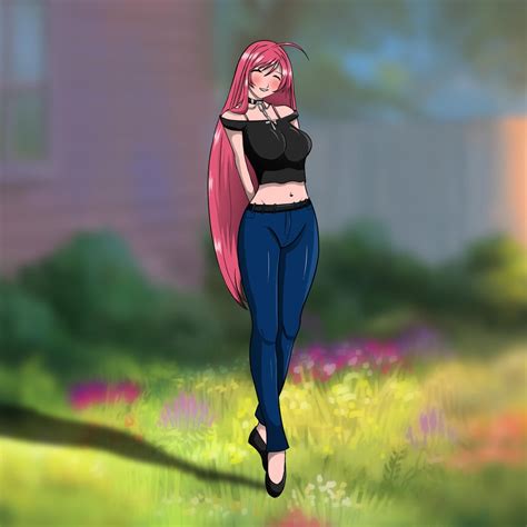 Oc Moka Akashiya Drawn By Me I Would Be Grateful For Your Valuable