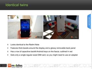 Xiaomi Redmi Note G Review In Pictures Pptx Smartphones Consumer Electronics