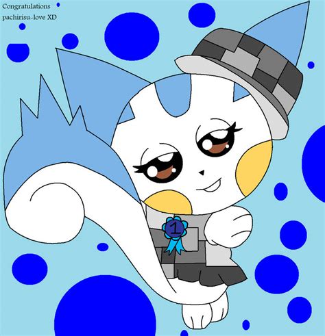 Congratulations Pachirisu Love By Eeveecupcakegirl On Deviantart