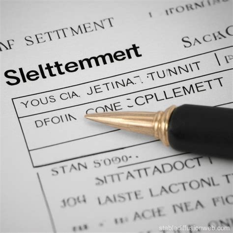 Settling Debts Stable Diffusion Online