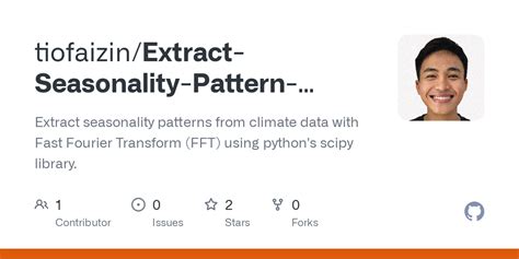 Github Tiofaizinextract Seasonality Pattern With Fft Extract