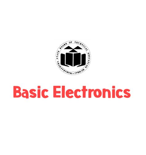 MSBTE I Scheme Practice MCQs Of Basic Electronics All Chapter MCQs MSBTE I Scheme MCQs