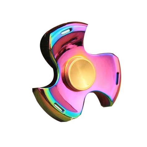 Edc Fidget Spinner Rainbow Finger Stres Carki Toy Hand Spinner 2