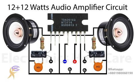 Tda2040 Power Amplifier Circuit
