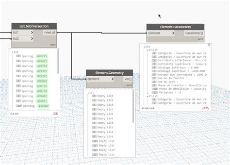 Geometry Of Openings Revit Dynamo
