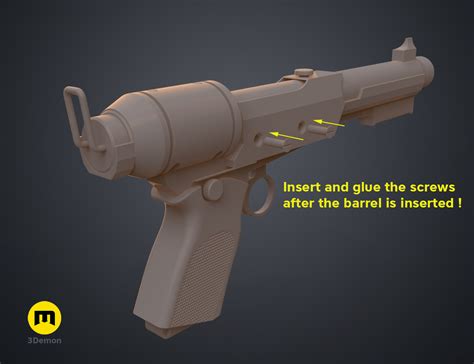🔫 Lucys Tranquilizer Gun And Darts Fallout・ 3d File For 3d Printing