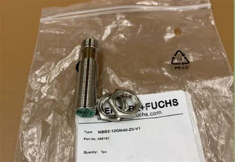 Pepperl Fuchs Inductive Barrel Style Proximity Sensor At Piece