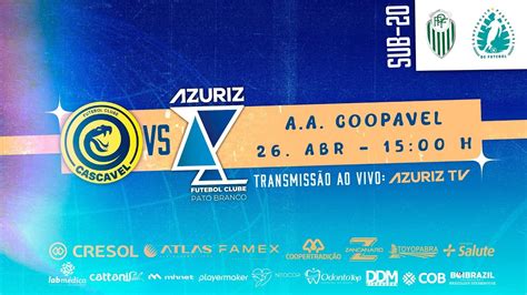 CASCAVEL X AZURIZ ª Rodada Paranaense Sub YouTube