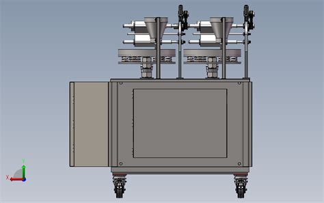 颗粒灌装机solidworks 2014模型图纸下载 懒石网