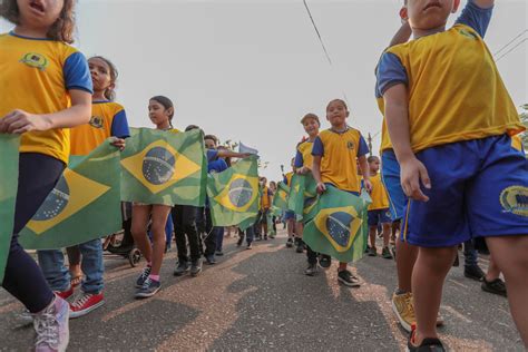 Alunos Da Rede Municipal Celebram Os 200 Anos Da Independência Em