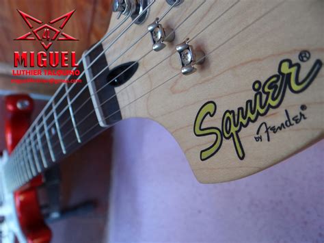 LUTHIER MIGUEL4 TALCA GUITARRA ELÉCTRICA SQUIER STRATOCASTER PARA