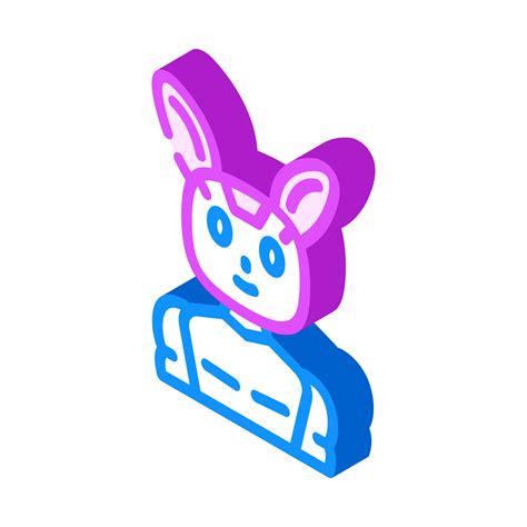 Character Chat Bot Isometric Icon Vector Illustration 22499467 Vector Art At Vecteezy