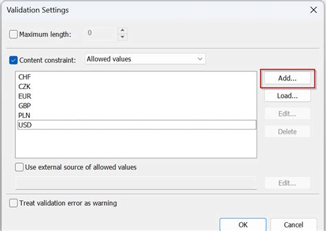 How To Add Custom Currencies To The Allowed Values List Of The Currency