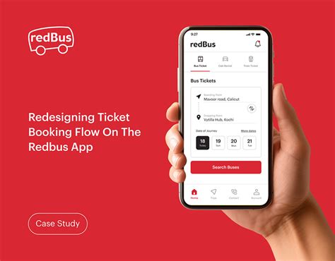 Redbus App Redesign Behance