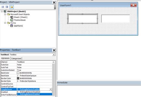 Excel How Can I Drag Text From One A Textbox To Another Textbox In A