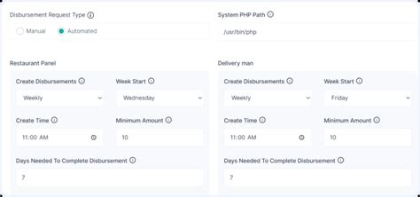 New Payment Disbursement System And Ui For React Website 6amtech